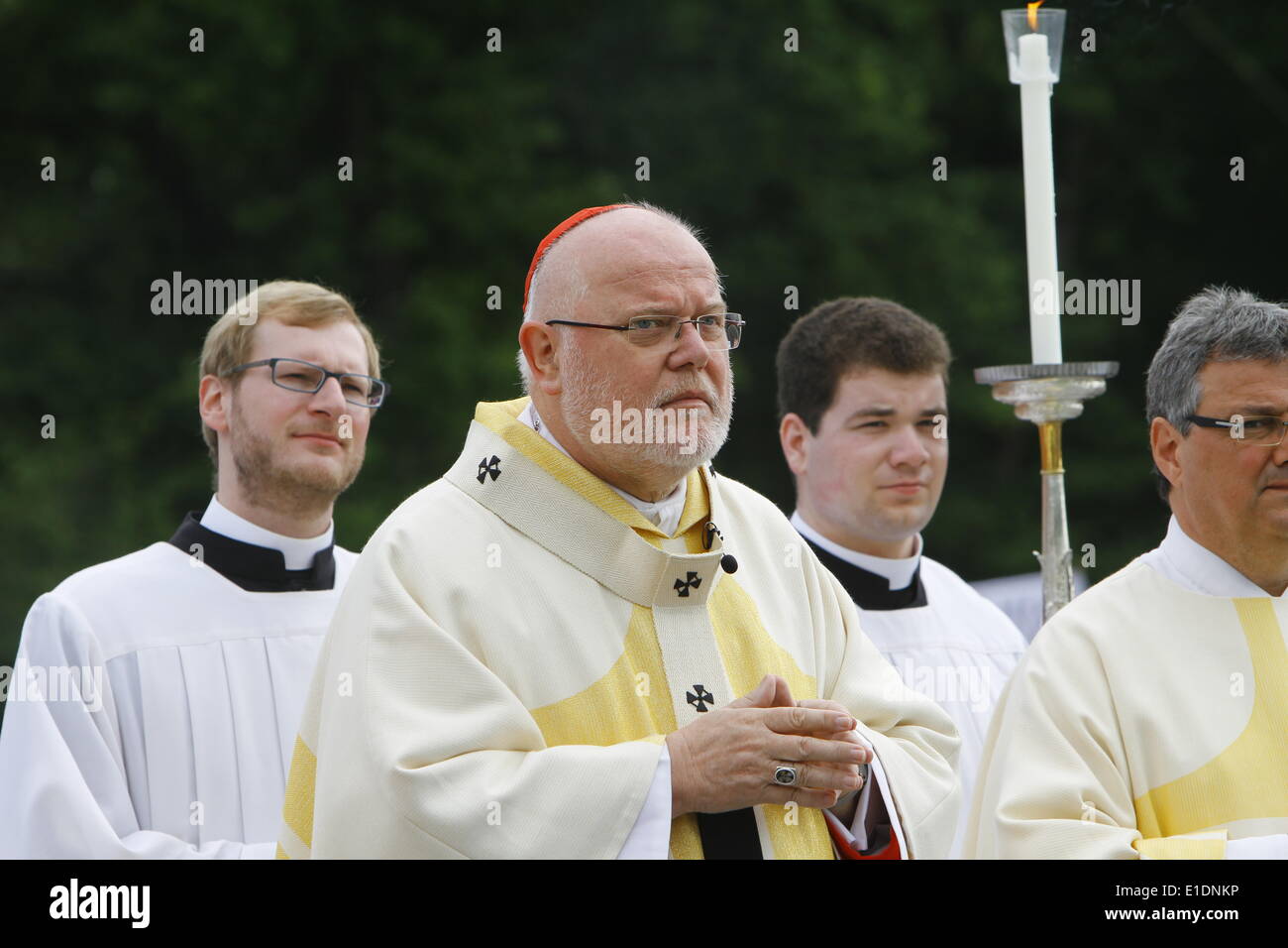 REGENSBURG, GERMANY- JUNE 1: Reinhard Marx, the Cardinal archbishop of ...