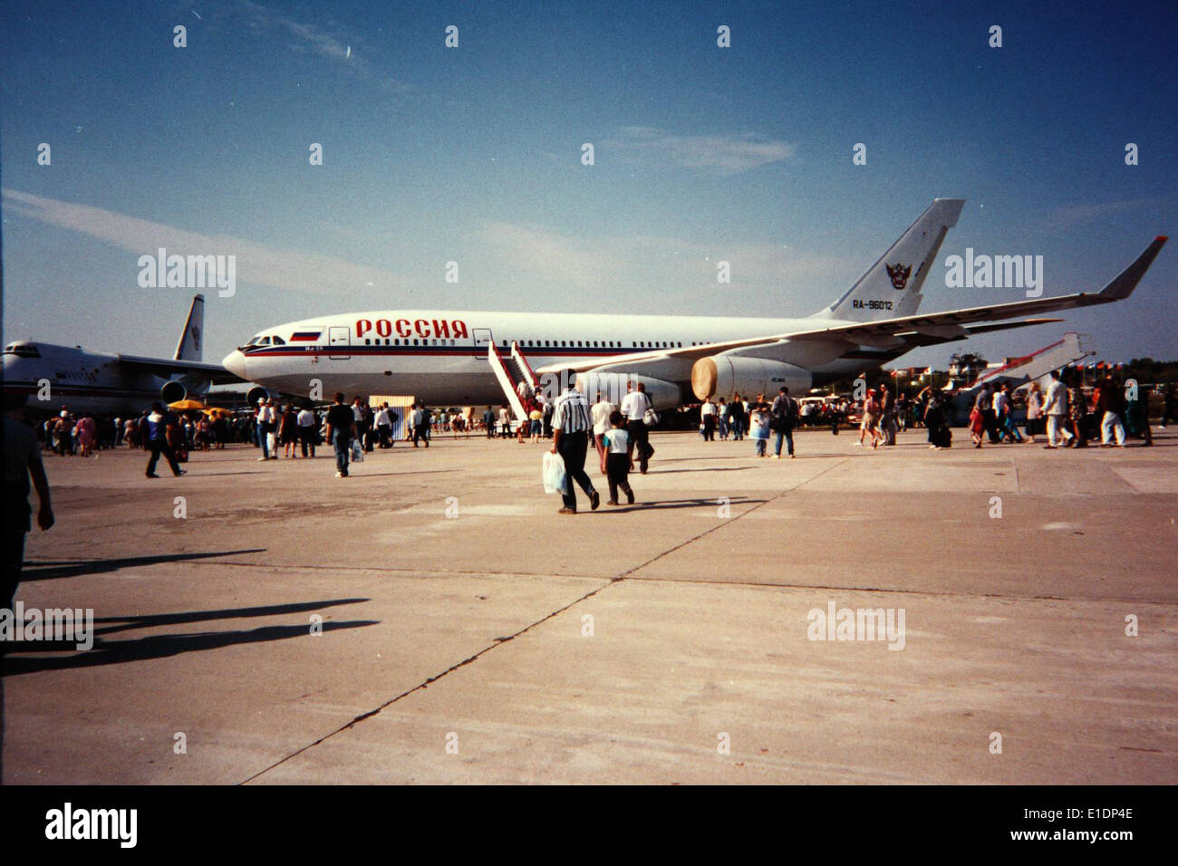 The Ilyushin Il-96 is a long-range, wide-body airliner designed by the ...