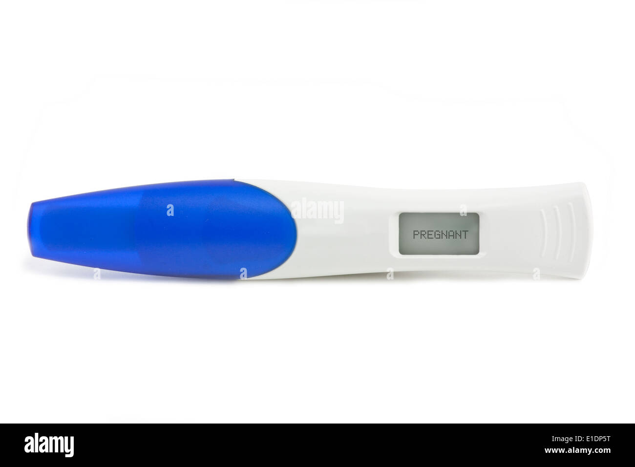 pregnancy test stick isolated on white background Stock Photo - Alamy