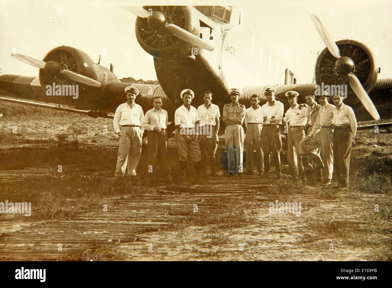 The Junkers Ju-52, nicknamed 'Auntie Ju,' was a German trimotor ...