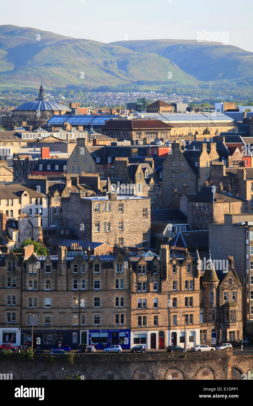 Aerial view uk edinburgh hi-res stock photography and images - Alamy