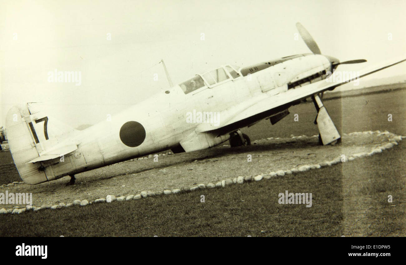 This image features the Kawasaki Ki-60, a Japanese aircraft used during ...