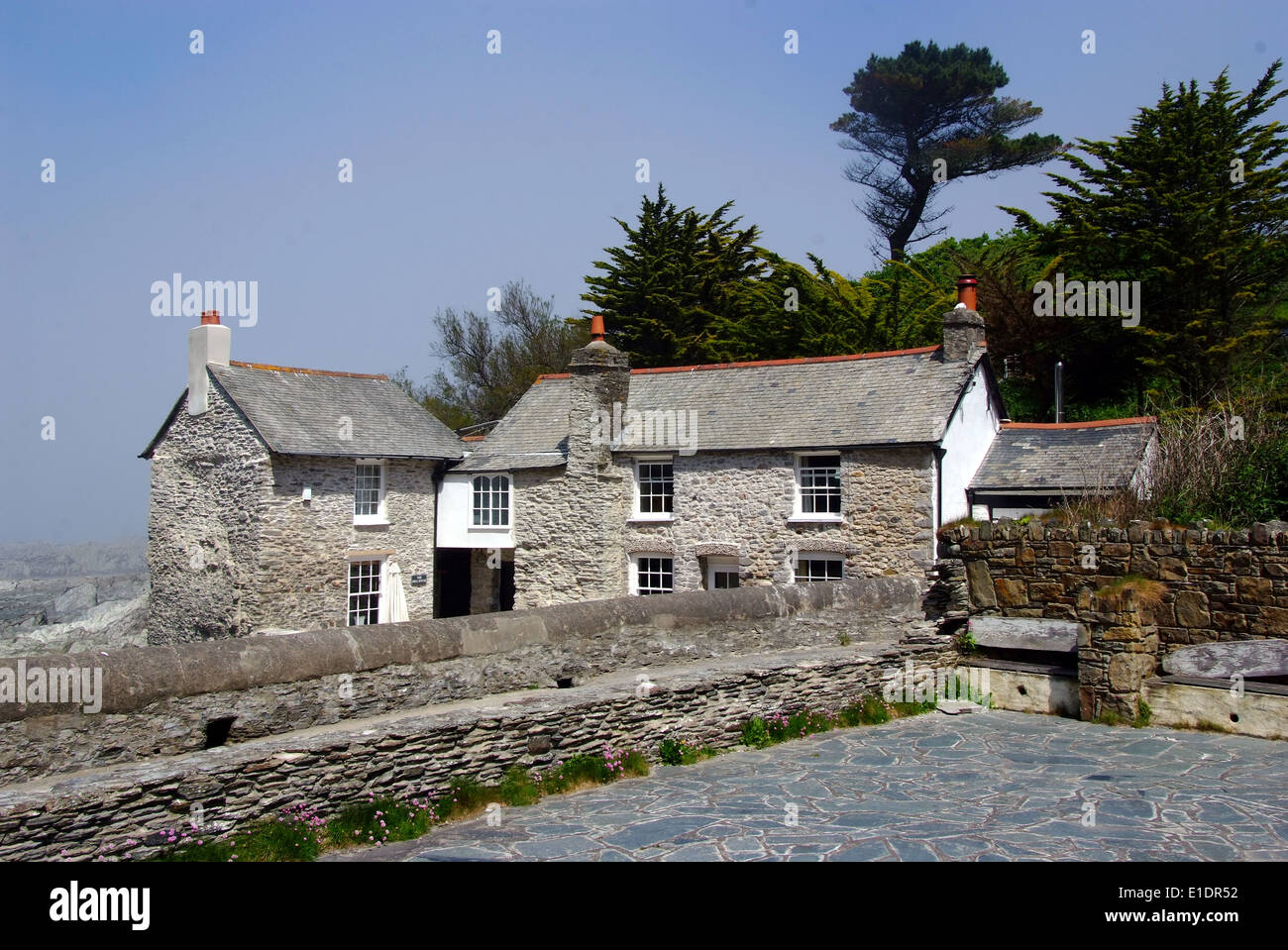 lee village north devon coast Stock Photo - Alamy