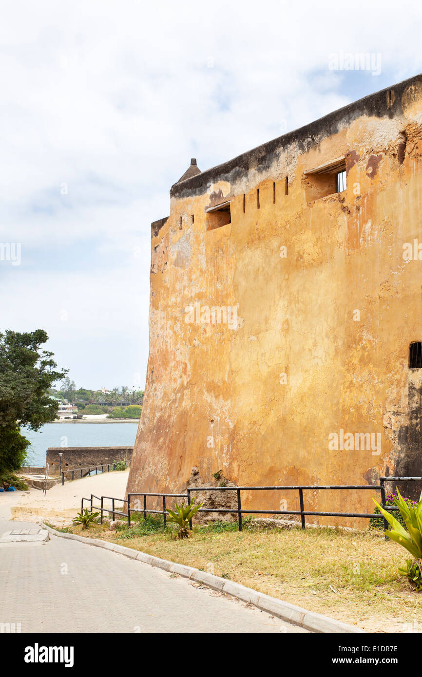Walls of the historic Fort Jesus in Mombasa, Kenya Stock Photo - Alamy