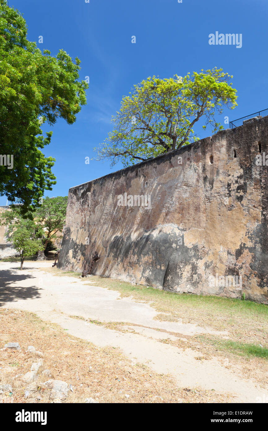 Walls of the historic Fort Jesus in Mombasa, Kenya Stock Photo - Alamy