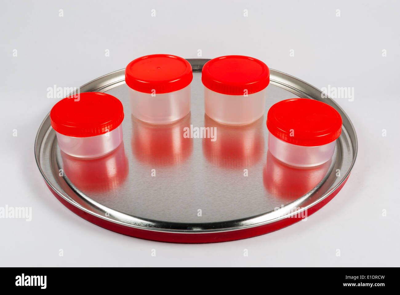 Red Plastic Container Stock Photo - Alamy