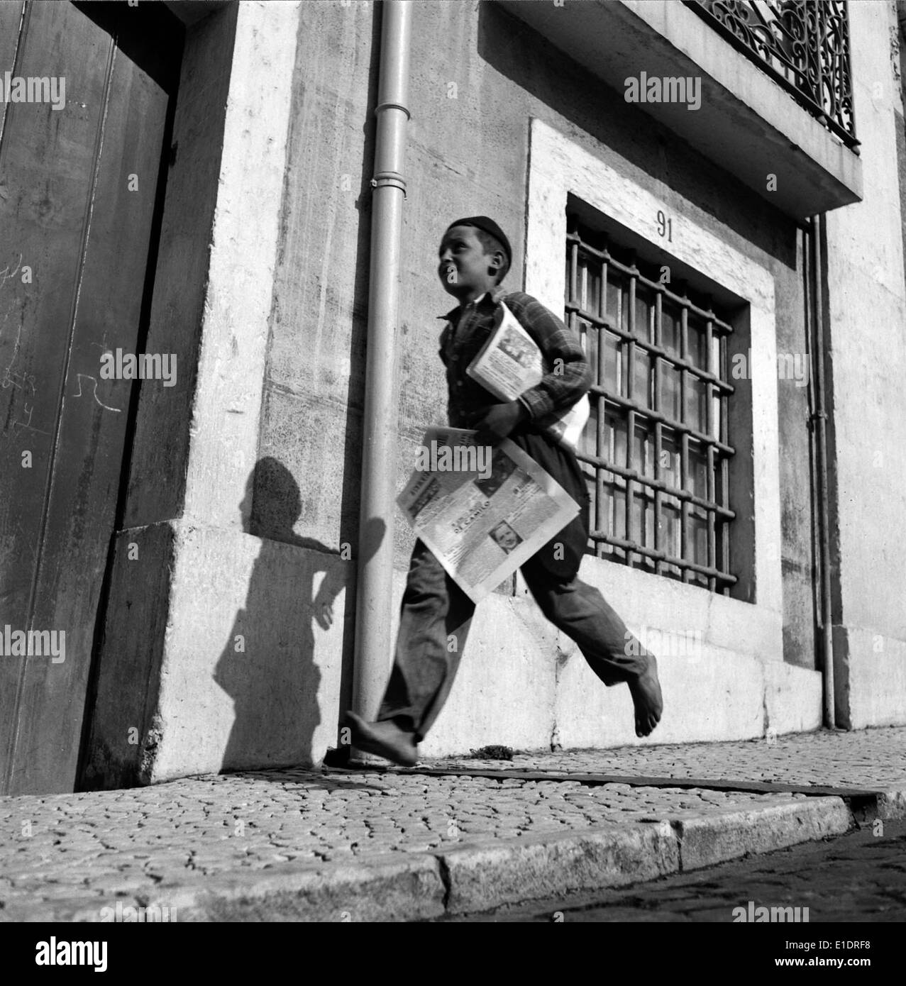 The photograph features the Ardina building in Lisbon, Portugal, as ...