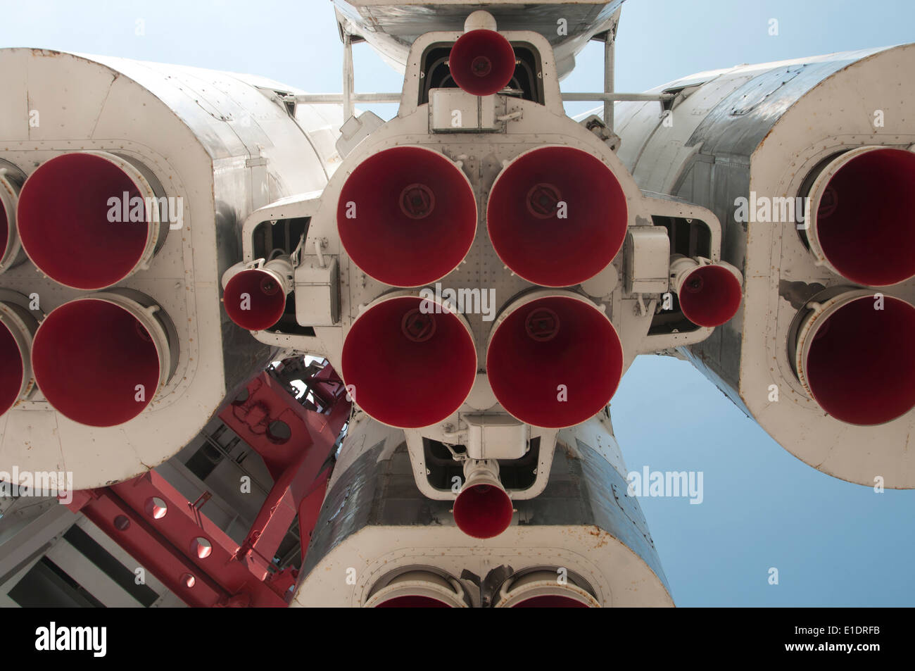 Moscow VVC, Gagarin spaceship "Vostok" model Stock Photo - Alamy