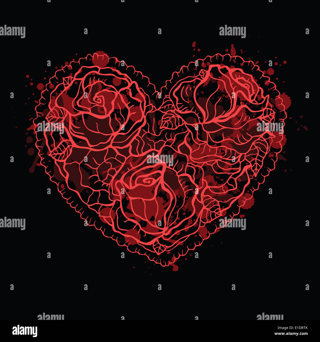 Heart. Design element Stock Photo - Alamy