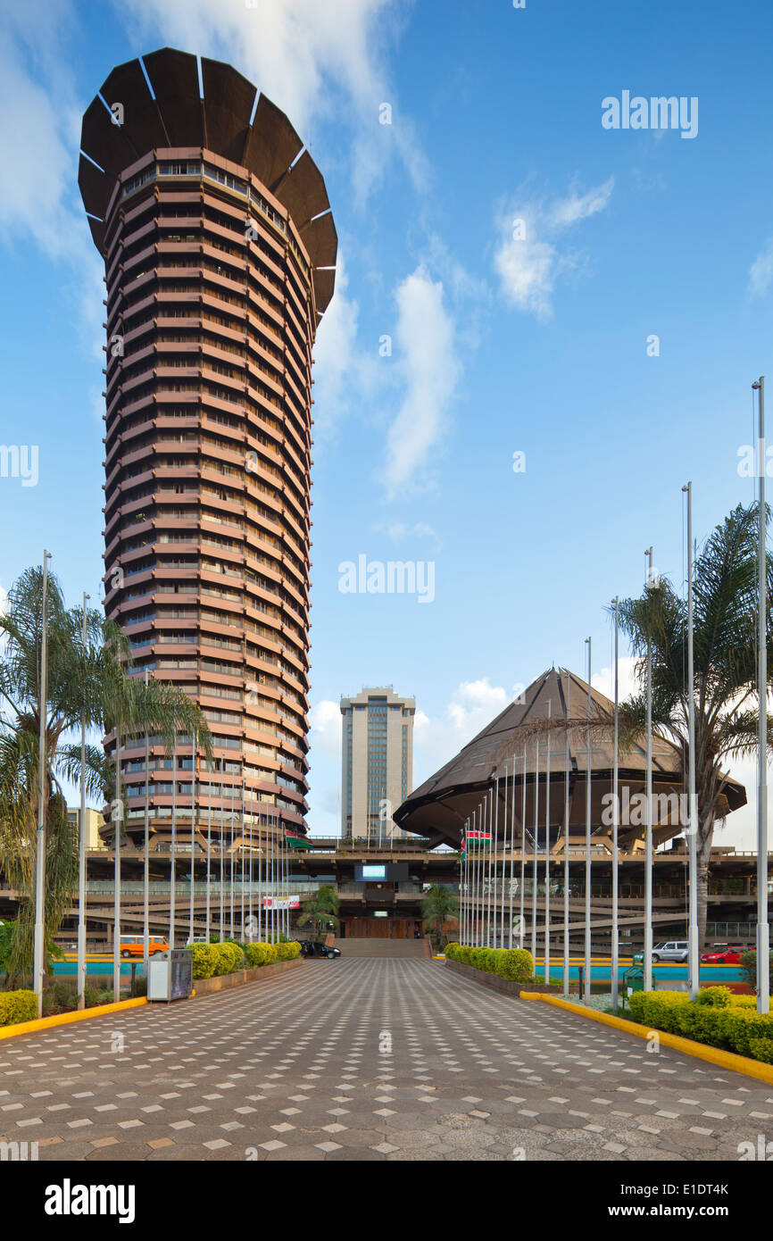 The Kenyatta International Conference Centre, one of the few modern ...