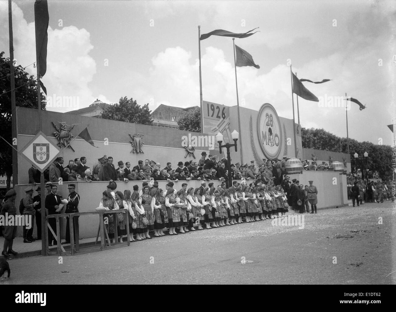 A photograph commemorating the 10th anniversary of the 28th of May 1926 ...