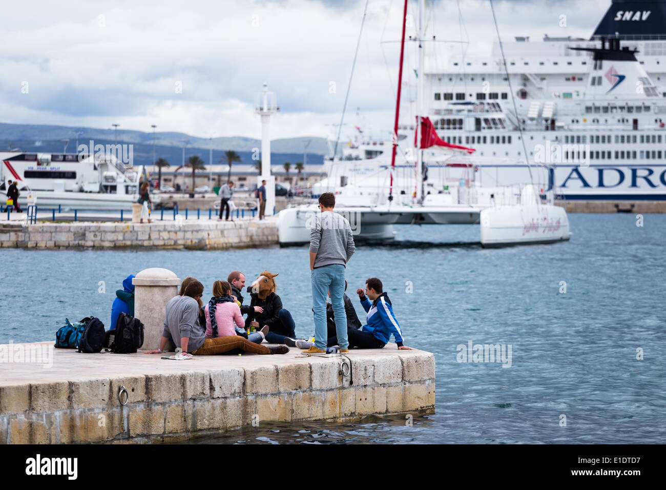 Split ferry snav hi-res stock photography and images - Alamy
