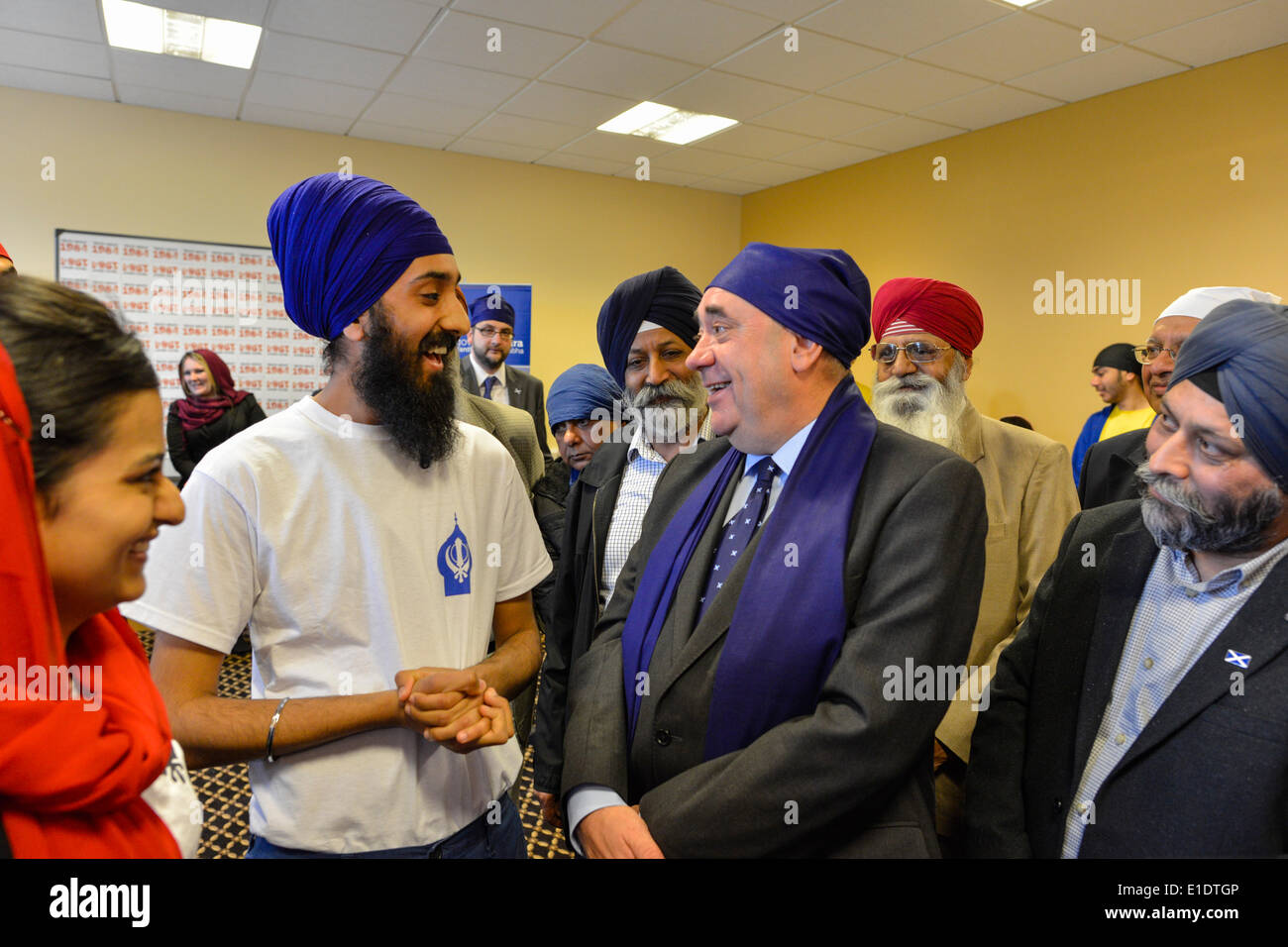 Scottish sikh community hi-res stock photography and images - Alamy