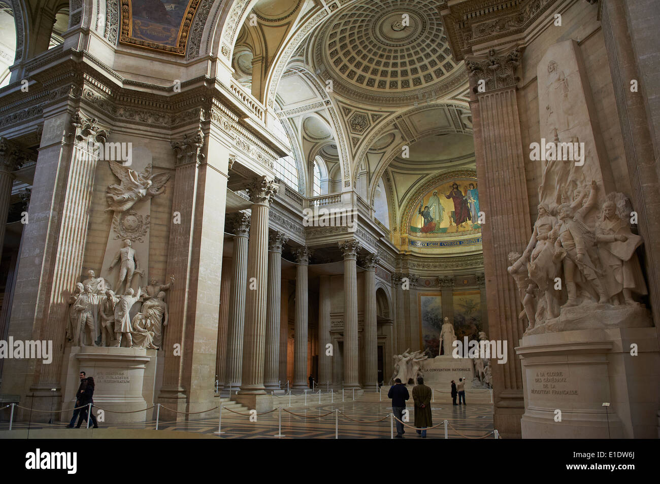 Pantheon paris interior hi-res stock photography and images - Alamy
