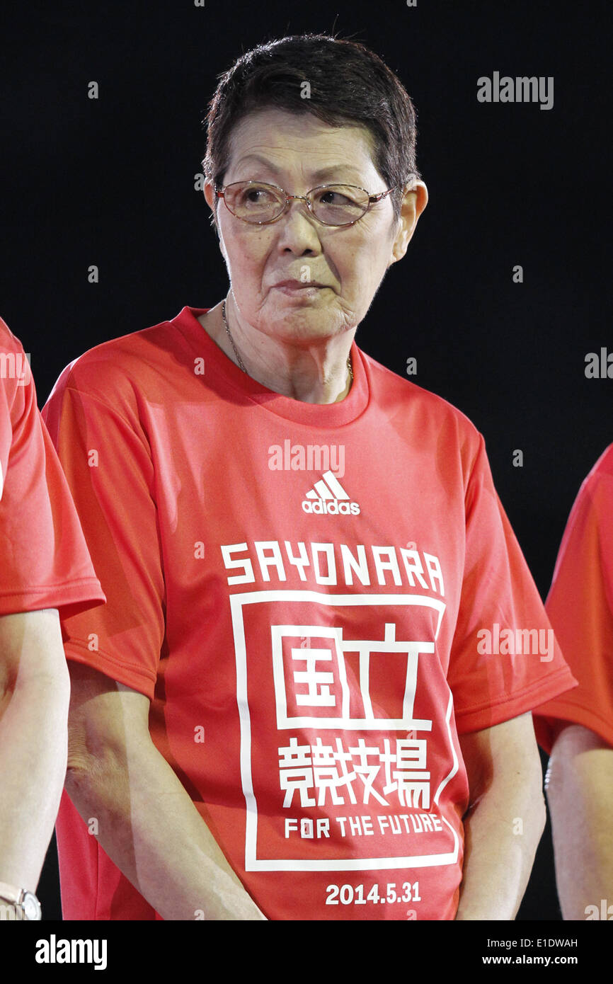National Stadium, Tokyo, Japan. 31st May, 2014. Kinuko Tanida, May 31 ...