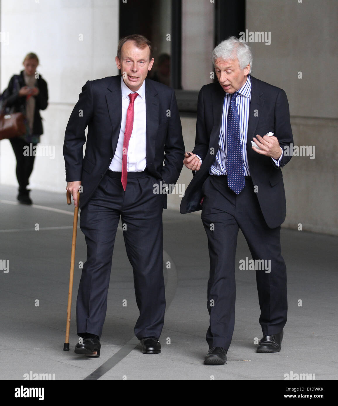 London, UK, 1st June 2014. Andrew Mar seen at the BBC studios in London ...