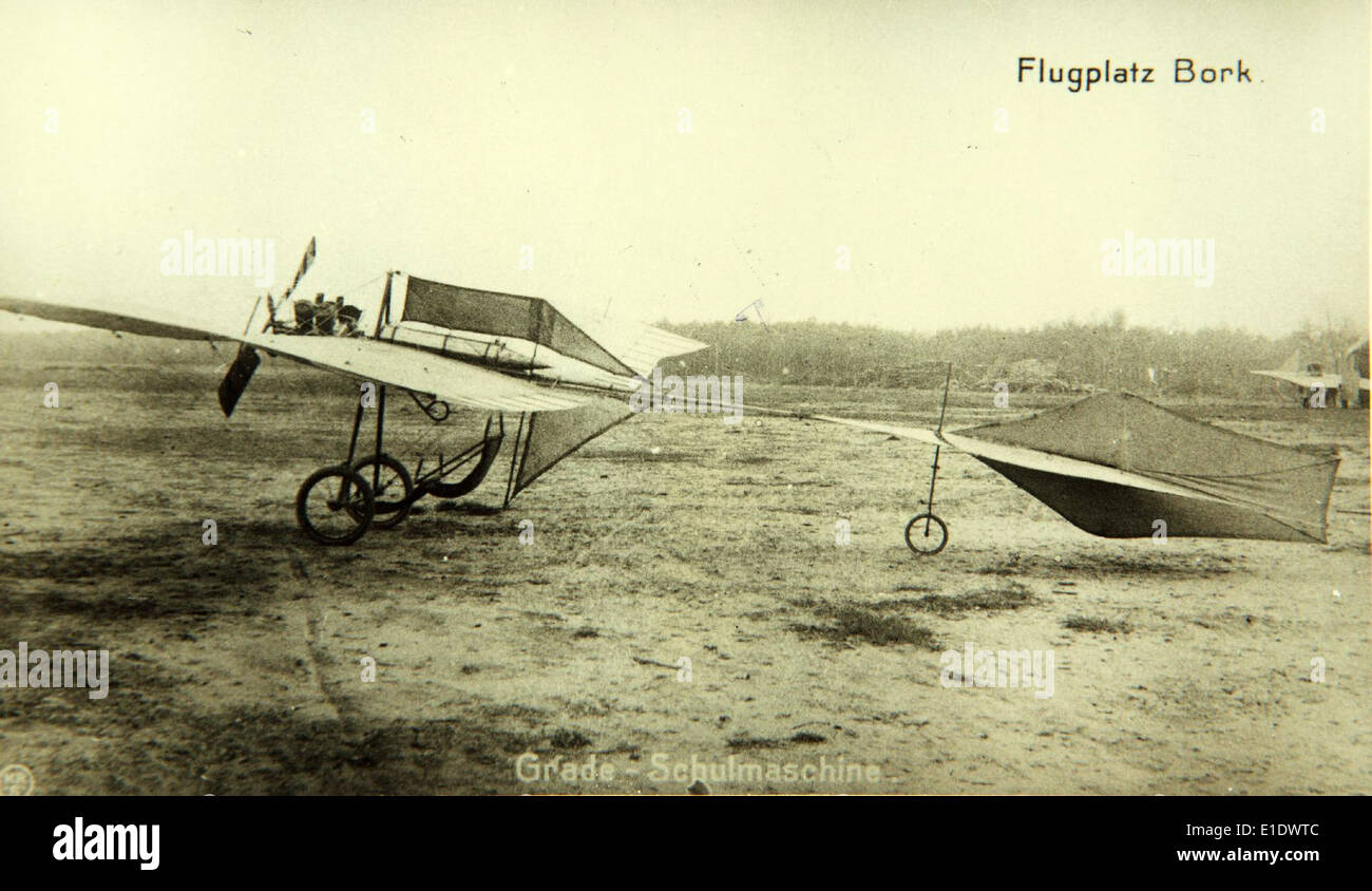 The 1911 Hans Grade Monoplane was one of the early aircraft built by ...