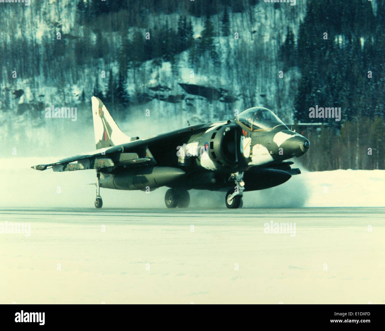 The Hawker Siddeley AV-8A Harrier is a versatile vertical takeoff and ...