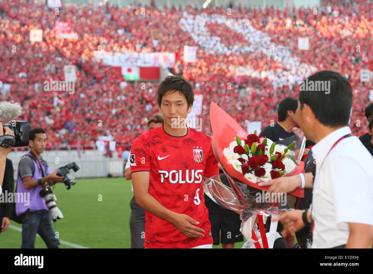 Saitama Stadium 2002, Saitama, Japan. 1st June, 2014. Genki Haraguchi (Reds), JUNE 1, 2014 ...