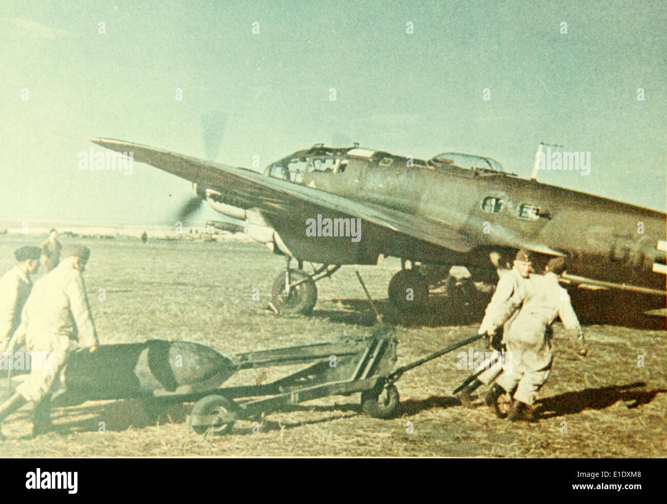 The Heinkel He 111 was a German bomber aircraft used during World War ...