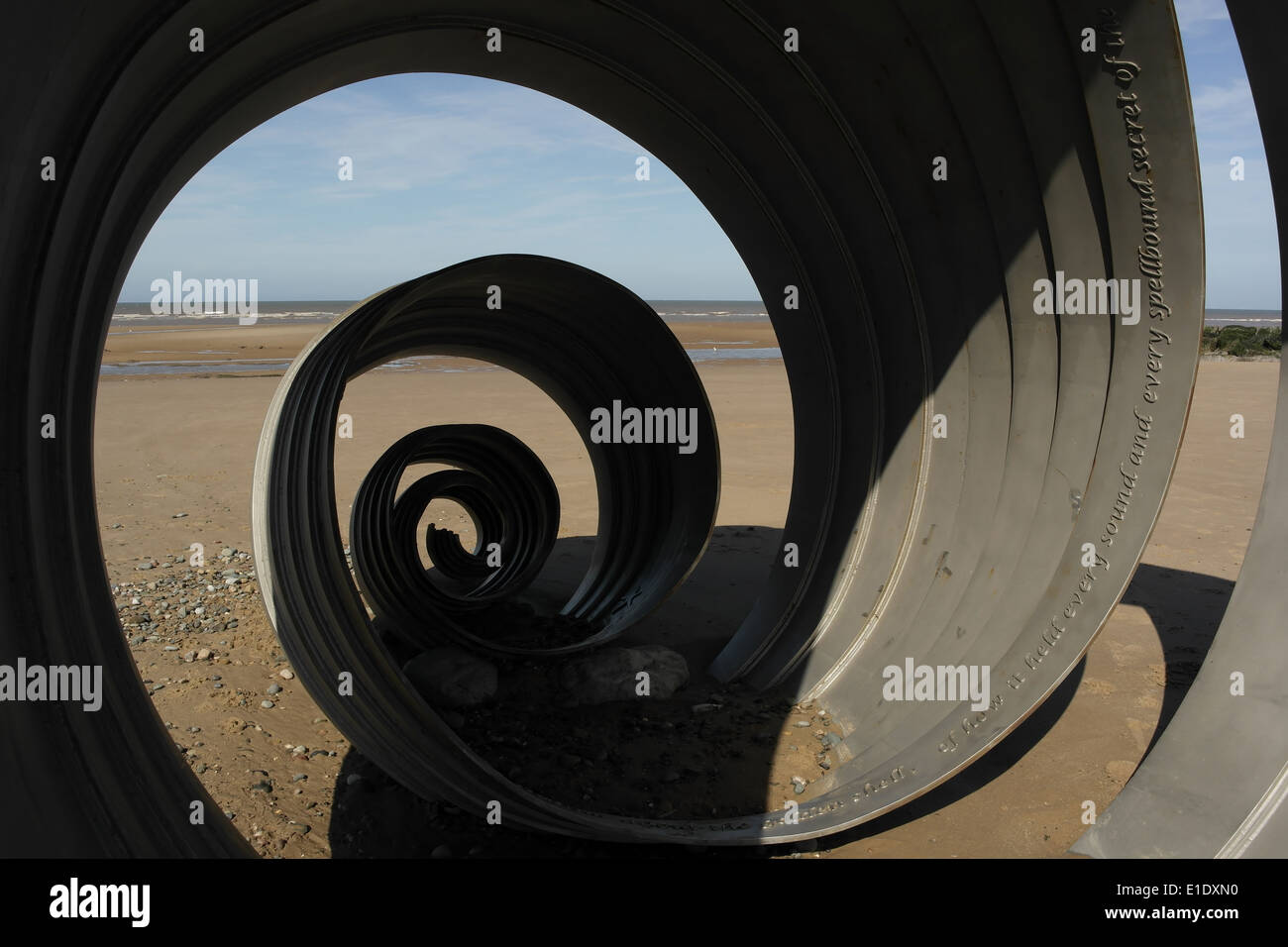 Marys shell on cleveleys beach hi-res stock photography and images - Alamy