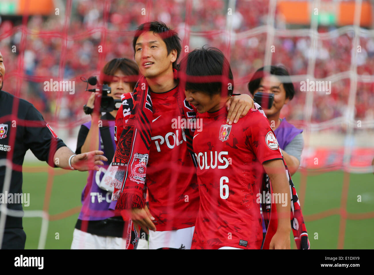 Saitama Stadium 2002, Saitama, Japan. 1st June, 2014. (L to R) Genki ...
