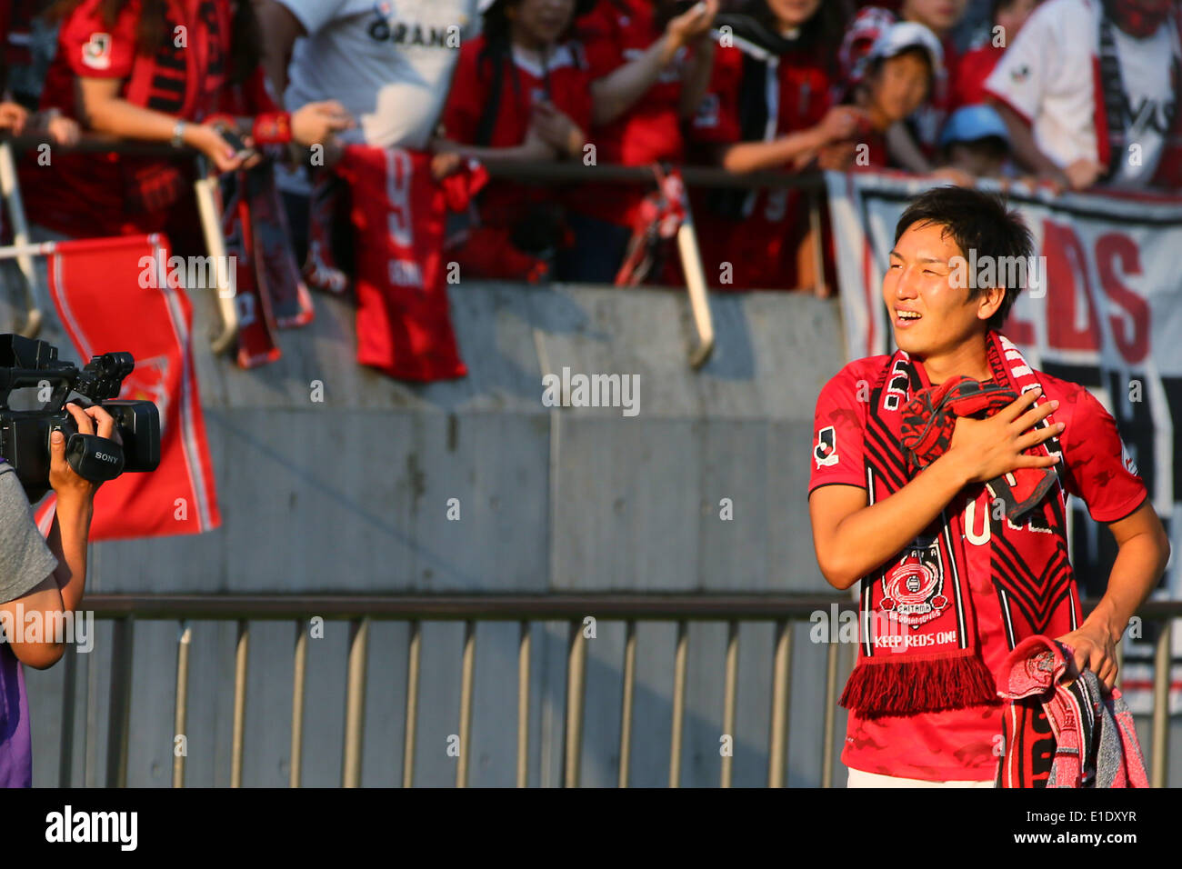 Saitama Stadium 2002, Saitama, Japan. 1st June, 2014. Genki Haraguchi (Reds), JUNE 1, 2014 ...