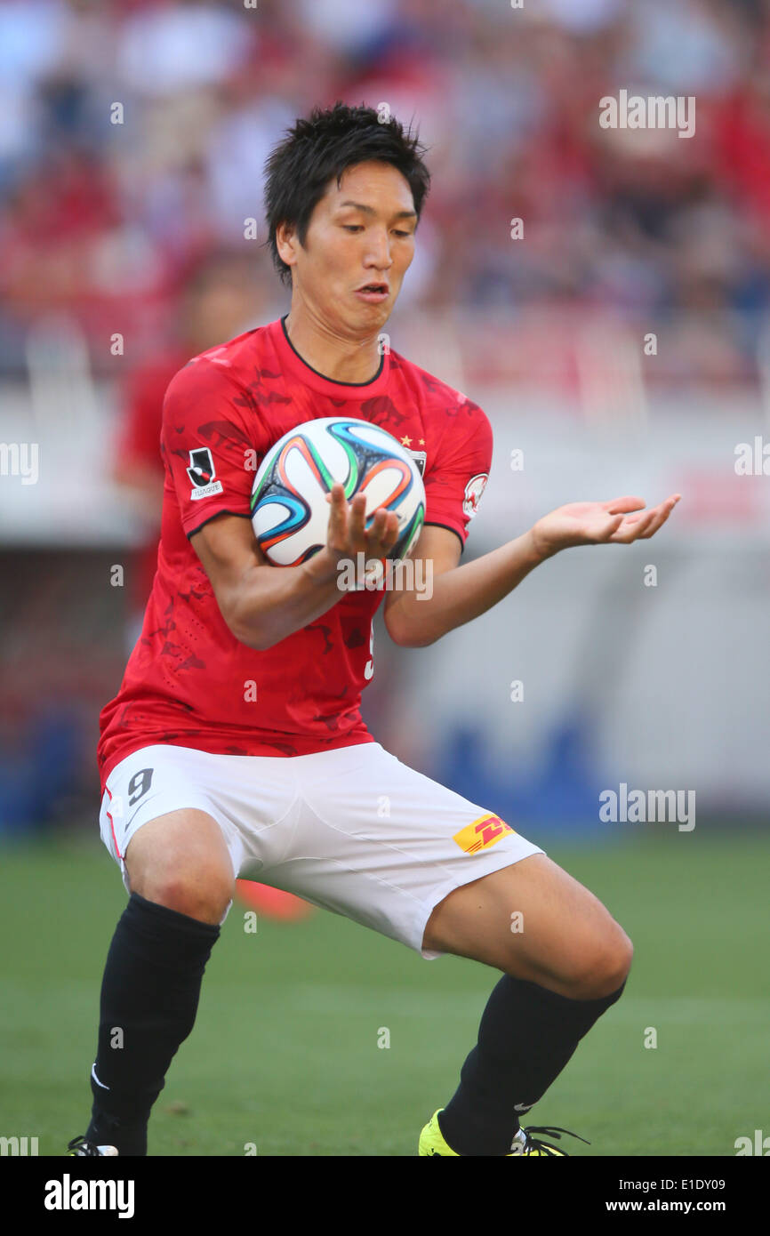 Saitama Stadium 2002, Saitama, Japan. 1st June, 2014. Genki Haraguchi (Reds), JUNE 1, 2014 ...