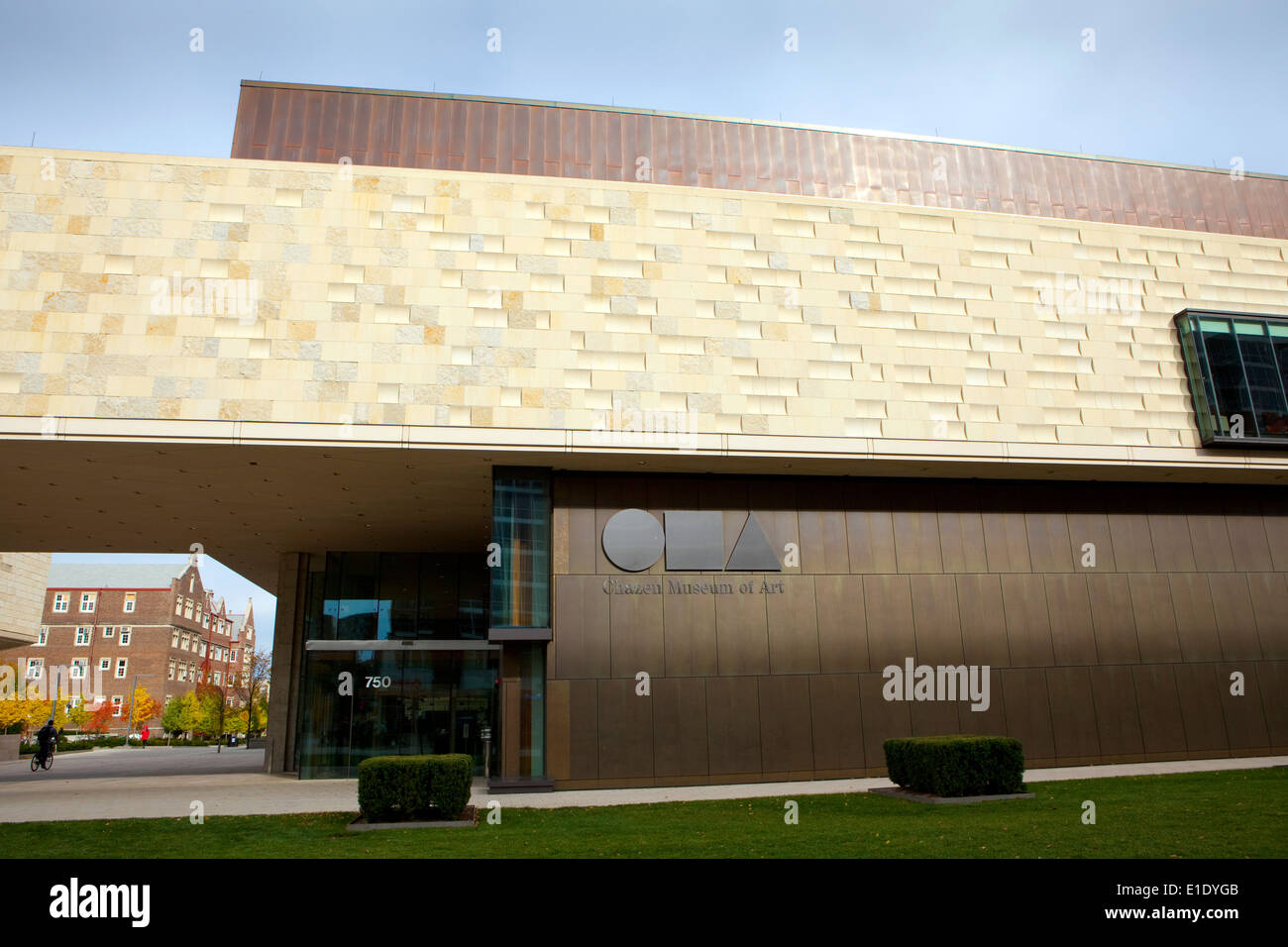 A view of the Chazen Museum of Art building in Madison, Wisconsin Stock ...