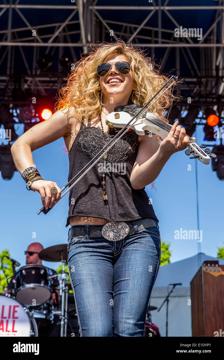 Detroit, Michigan, USA. 31st May, 2014. NATALIE STOVALL on day two of ...