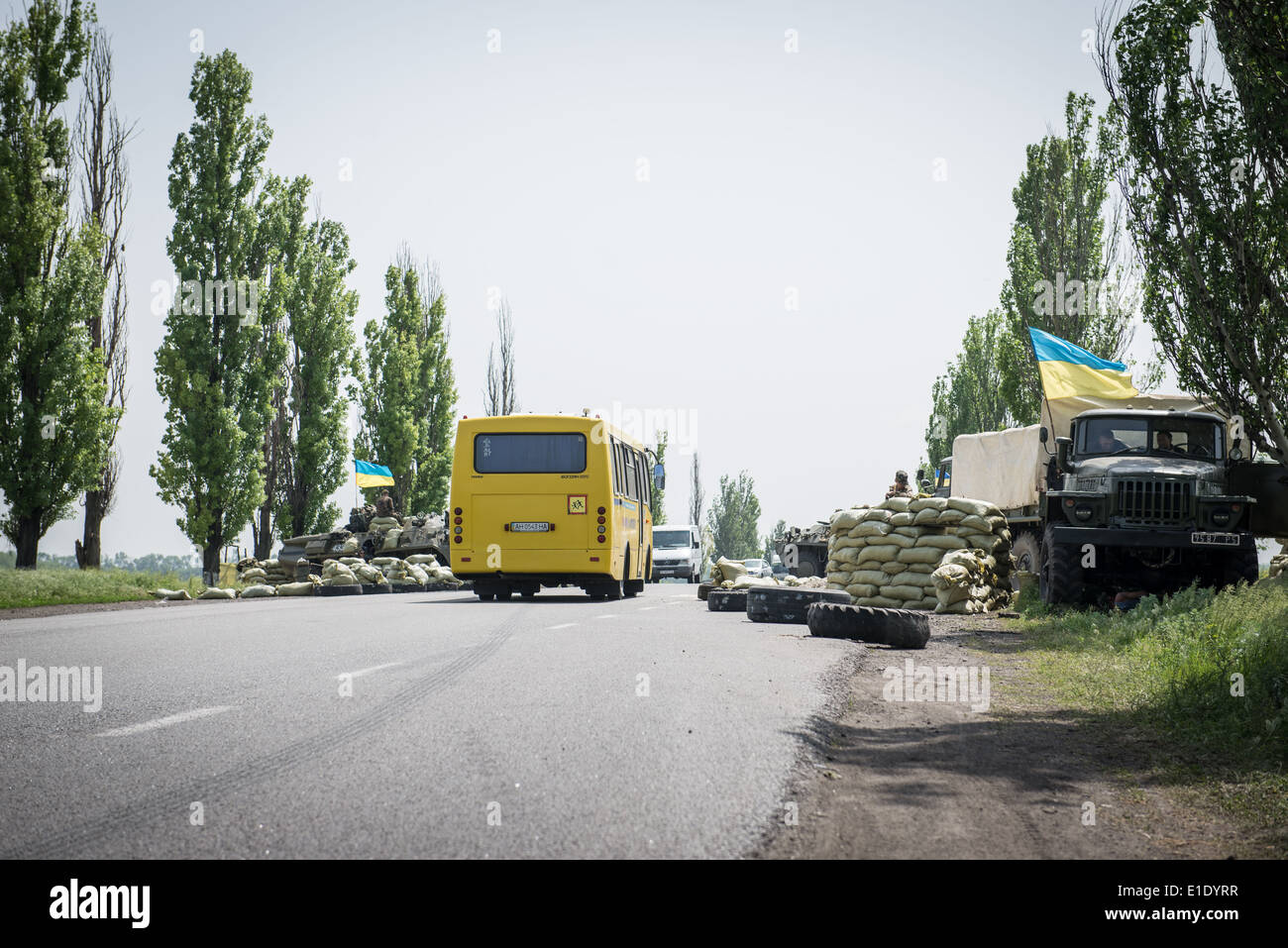 Ukrainian army truck hi-res stock photography and images - Alamy