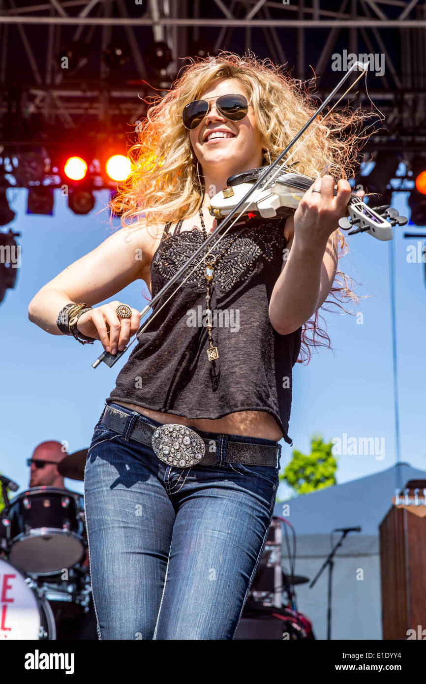 Detroit, Michigan, USA. 31st May, 2014. NATALIE STOVALL on day two of ...
