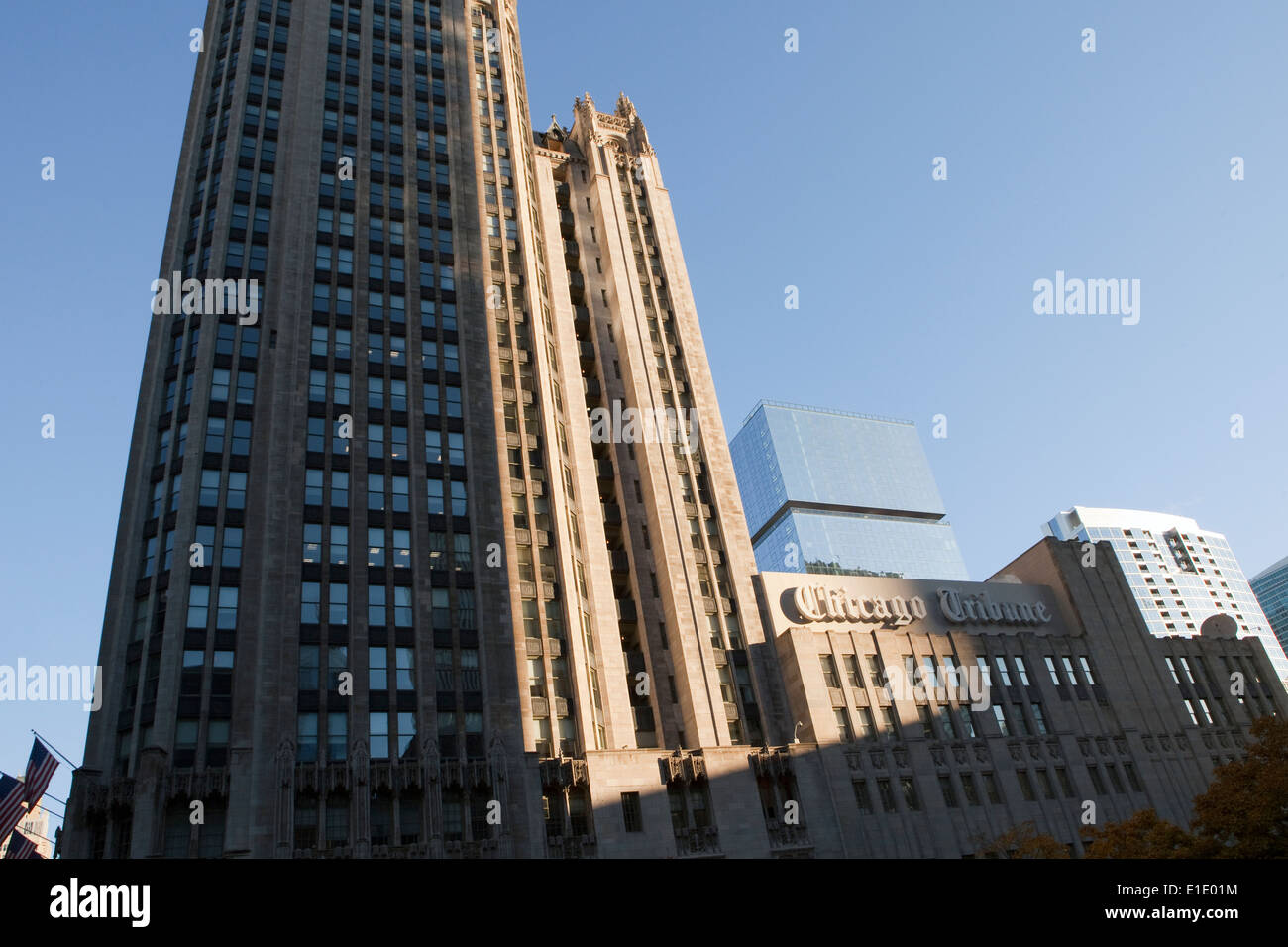 Tribune tower neo gothic architecture hi-res stock photography and ...