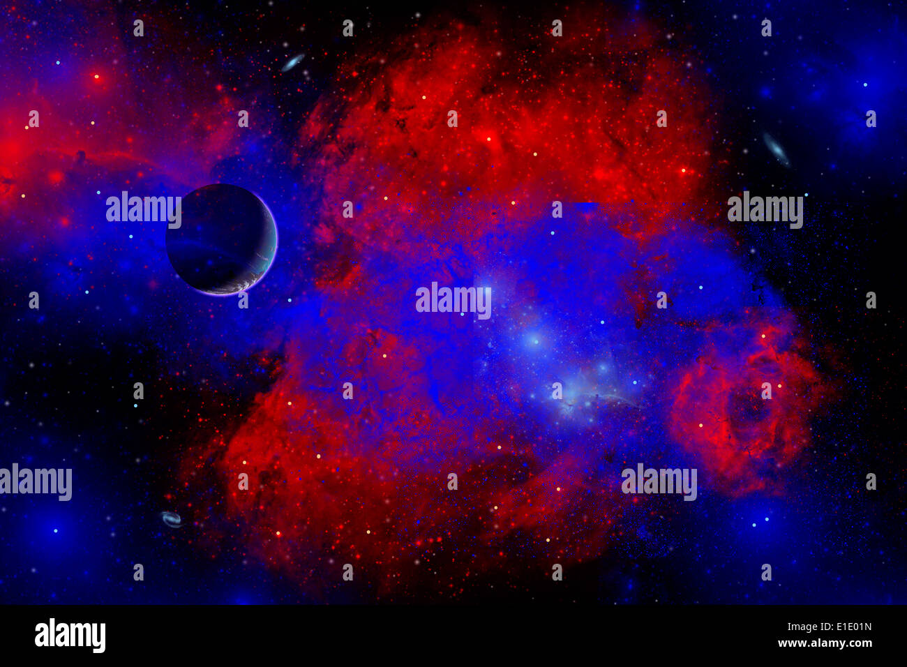 Rogue Planet Collision With Earth