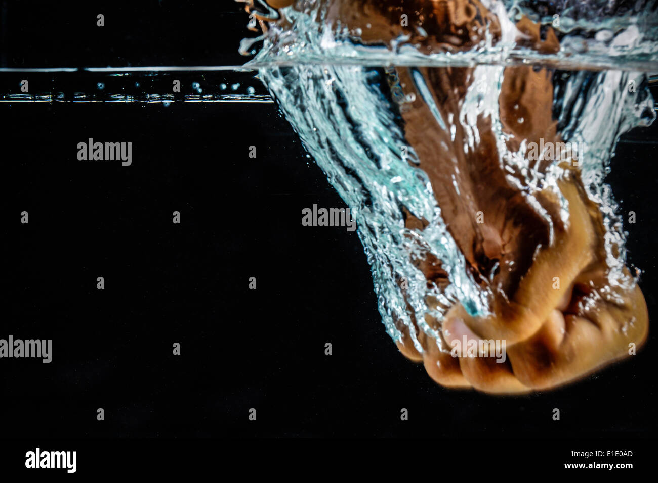 A hand in water Stock Photo - Alamy