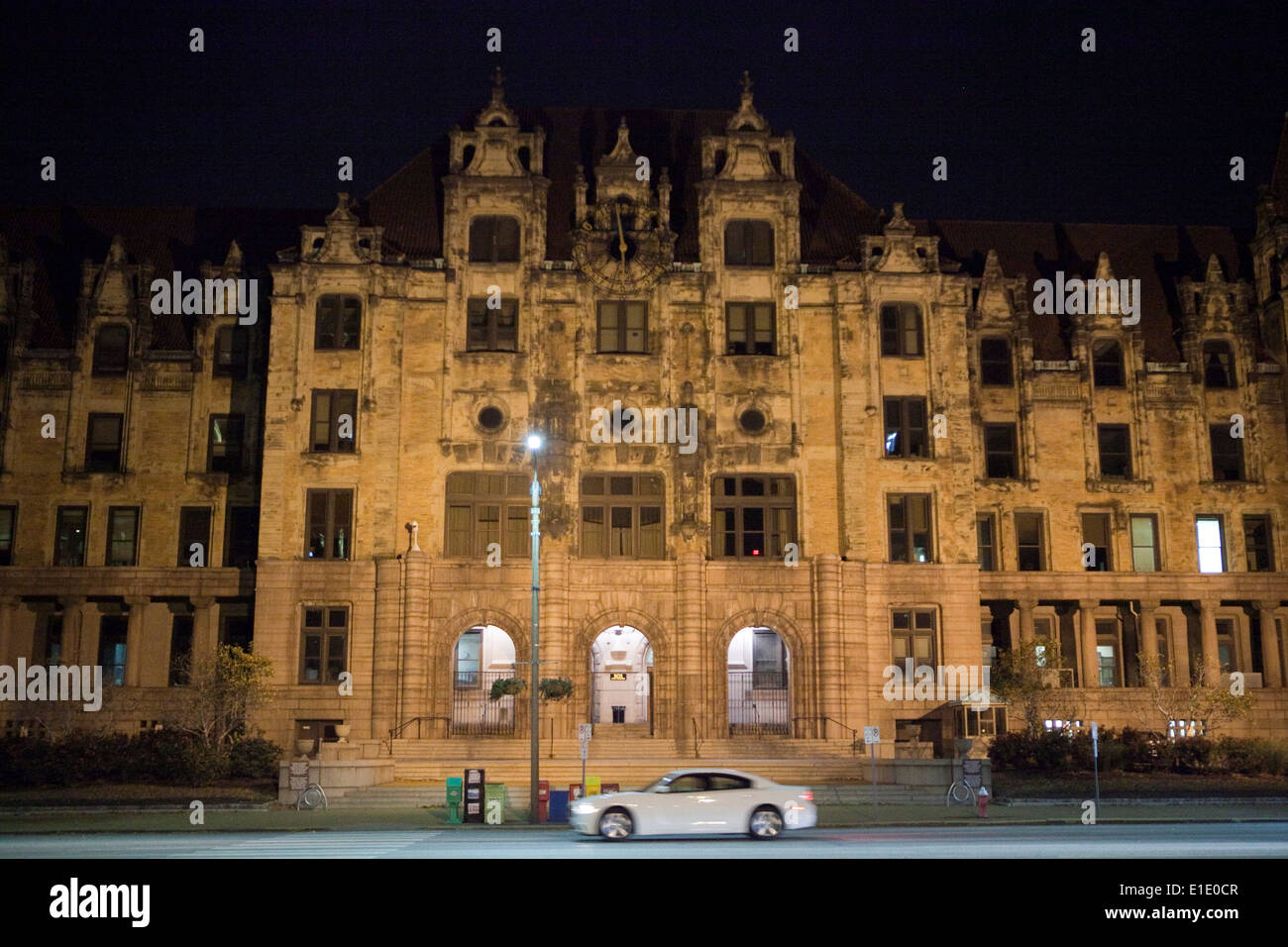 Night view clocktower in hi-res stock photography and images - Alamy