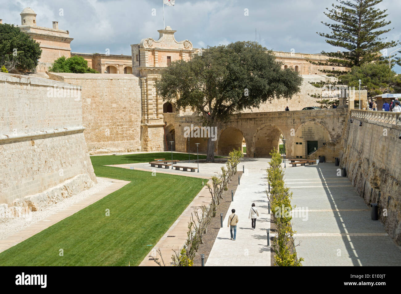 Mdina medieval walled city hi-res stock photography and images - Alamy