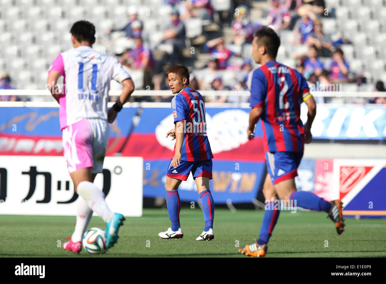 Ajinomoto Stadium, Tokyo, Japan. 1st June, 2014. Riku Matsuda (FC Tokyo ...