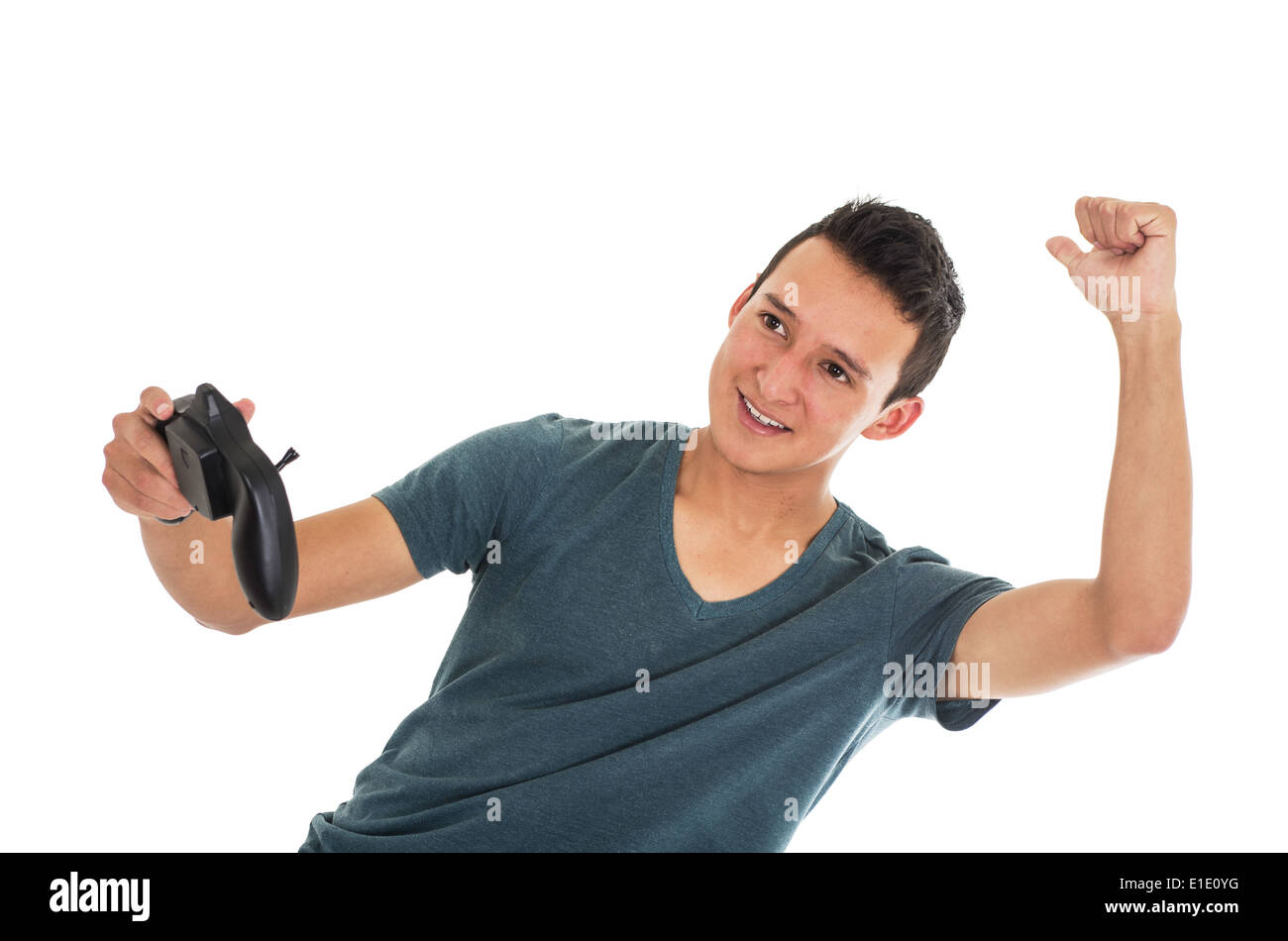 man with rc remote transmitter Stock Photo - Alamy