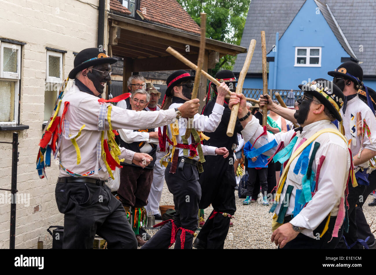 Border morris men hi-res stock photography and images - Alamy
