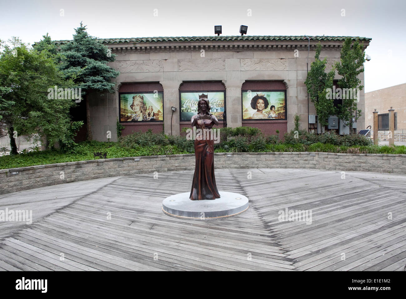 The Miss America statue is seen in Atlantic City, New Jersey Stock ...