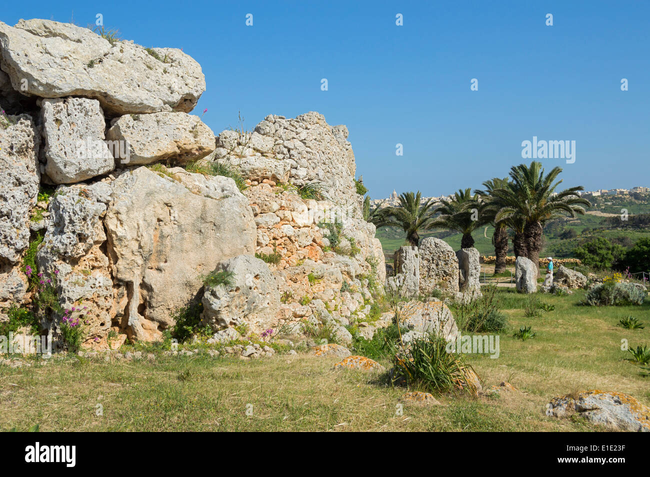Ggantija neolithic temples gozo hi-res stock photography and images - Alamy