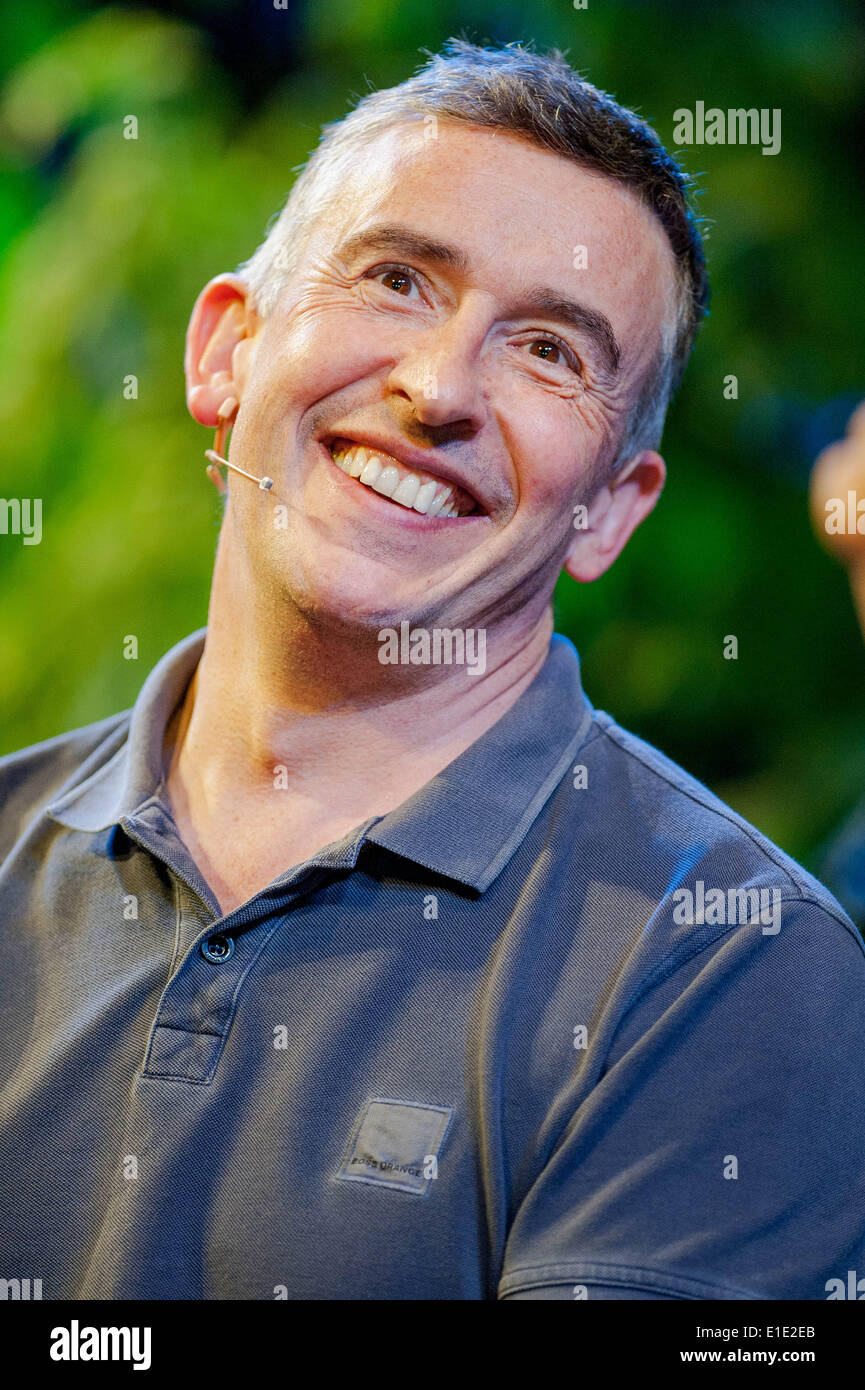 Hay on Wye, UK. 1st June, 2014. Pictured: Steve Coogan Re: Hay Festival ...
