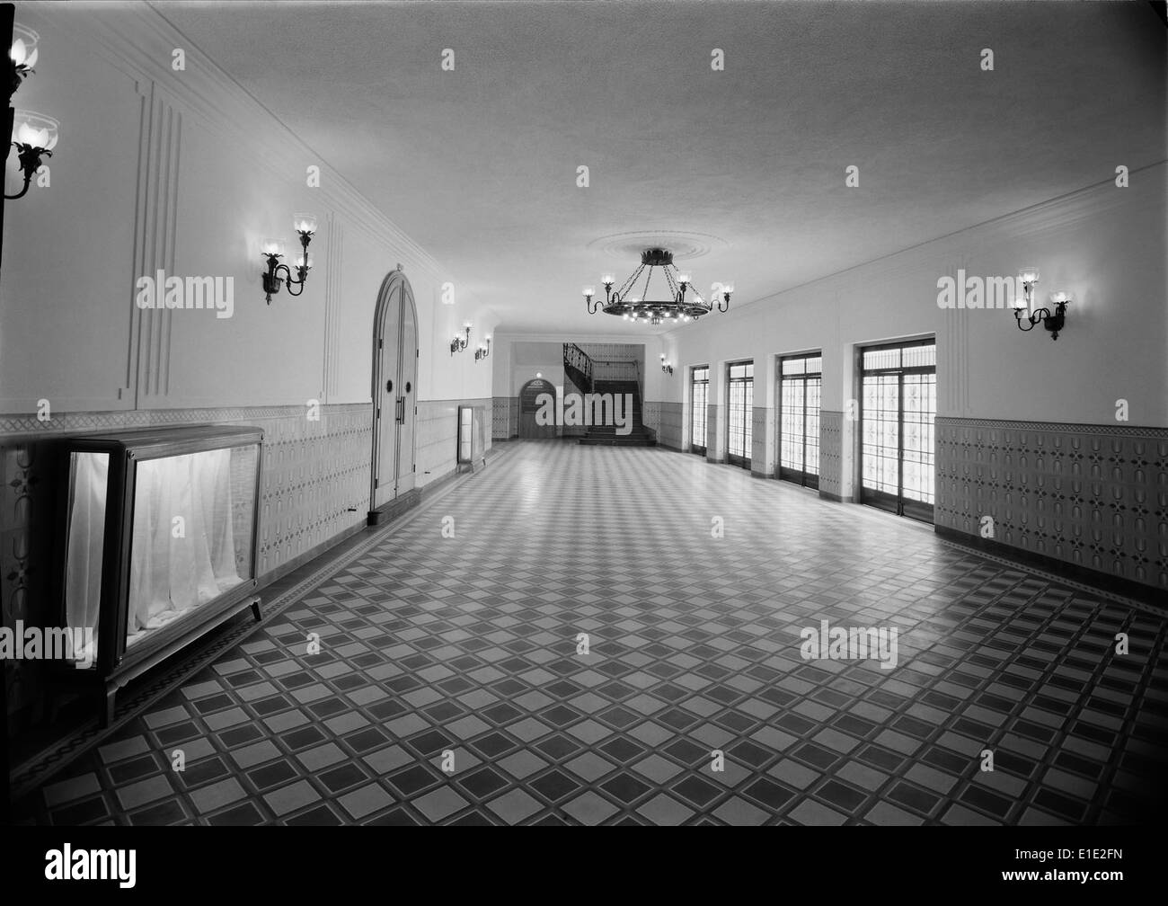 A photograph of a cinema in Portugal, capturing the building's design ...