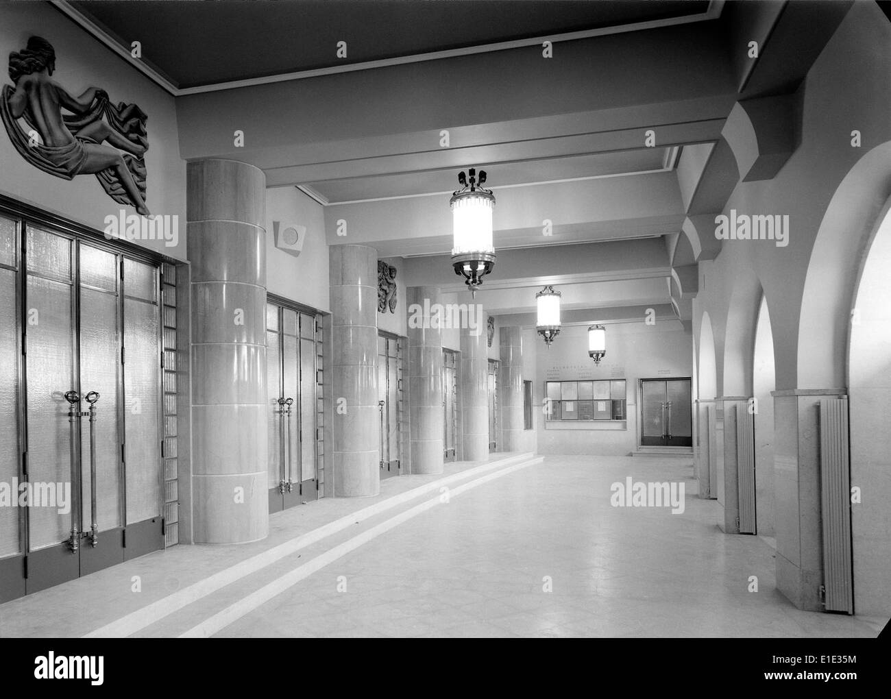 Venue renovation Black and White Stock Photos & Images - Alamy