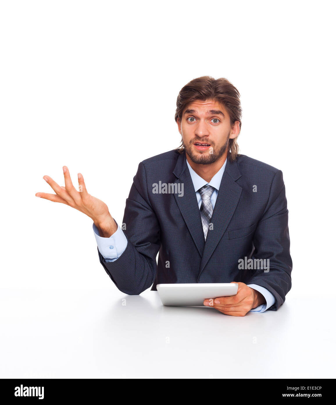 Doubtful men hi-res stock photography and images - Alamy