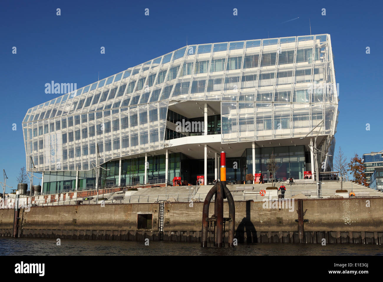 The Unilever Building at the HafenCity in Hamburg, Germany Stock Photo ...