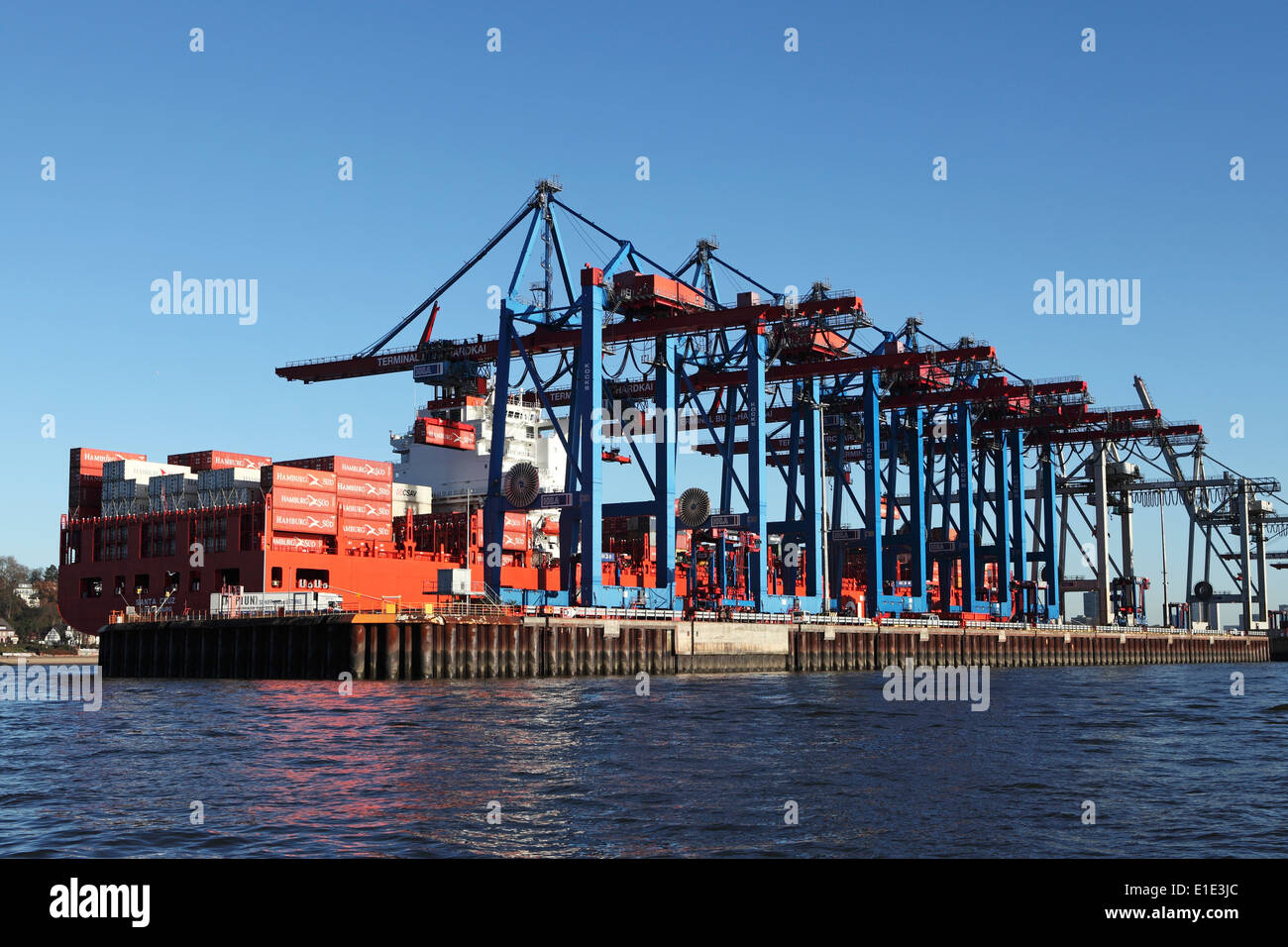 Burchardkai container terminal hi-res stock photography and images - Alamy