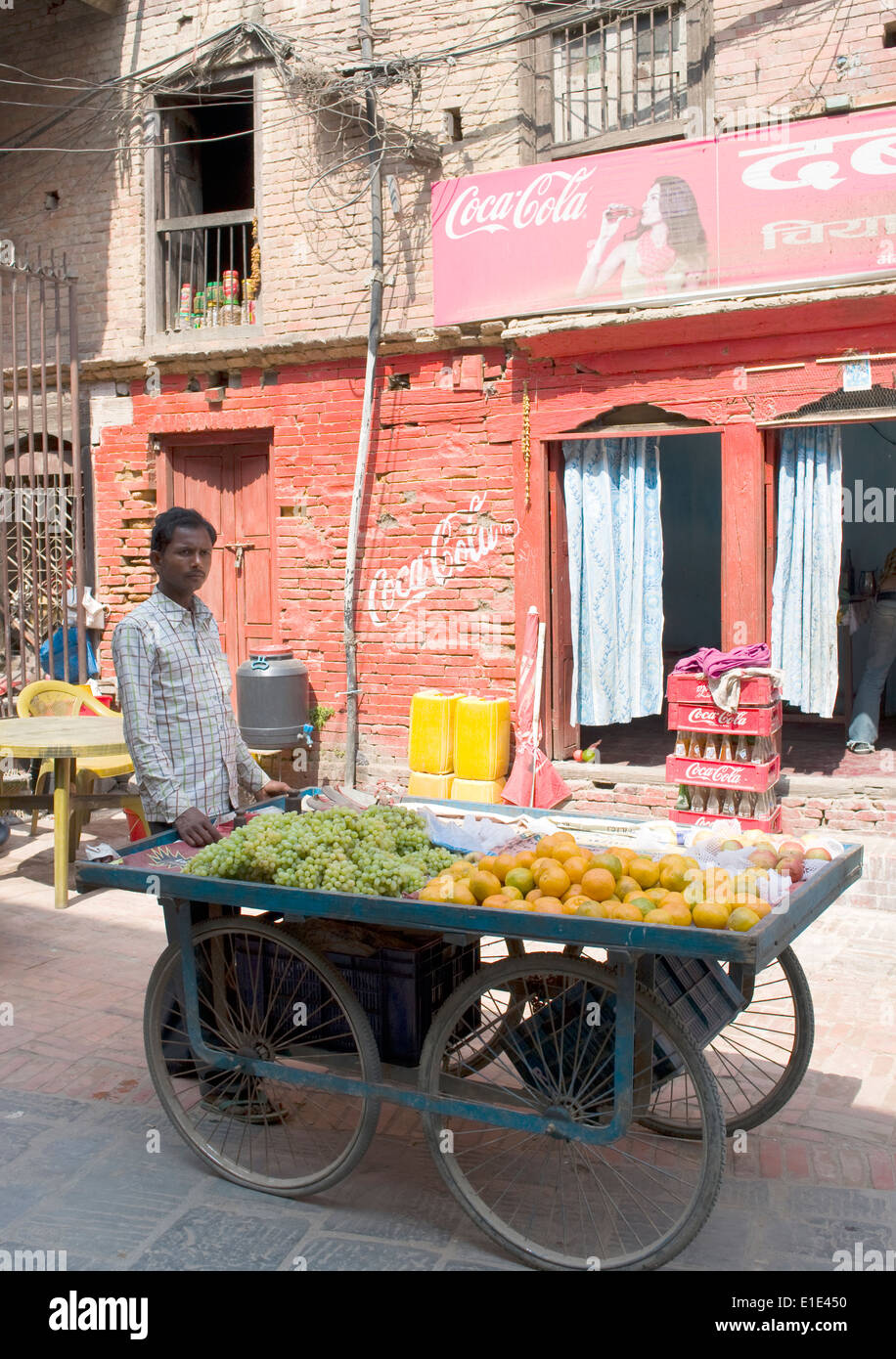 Nepal patan street food hi-res stock photography and images - Alamy