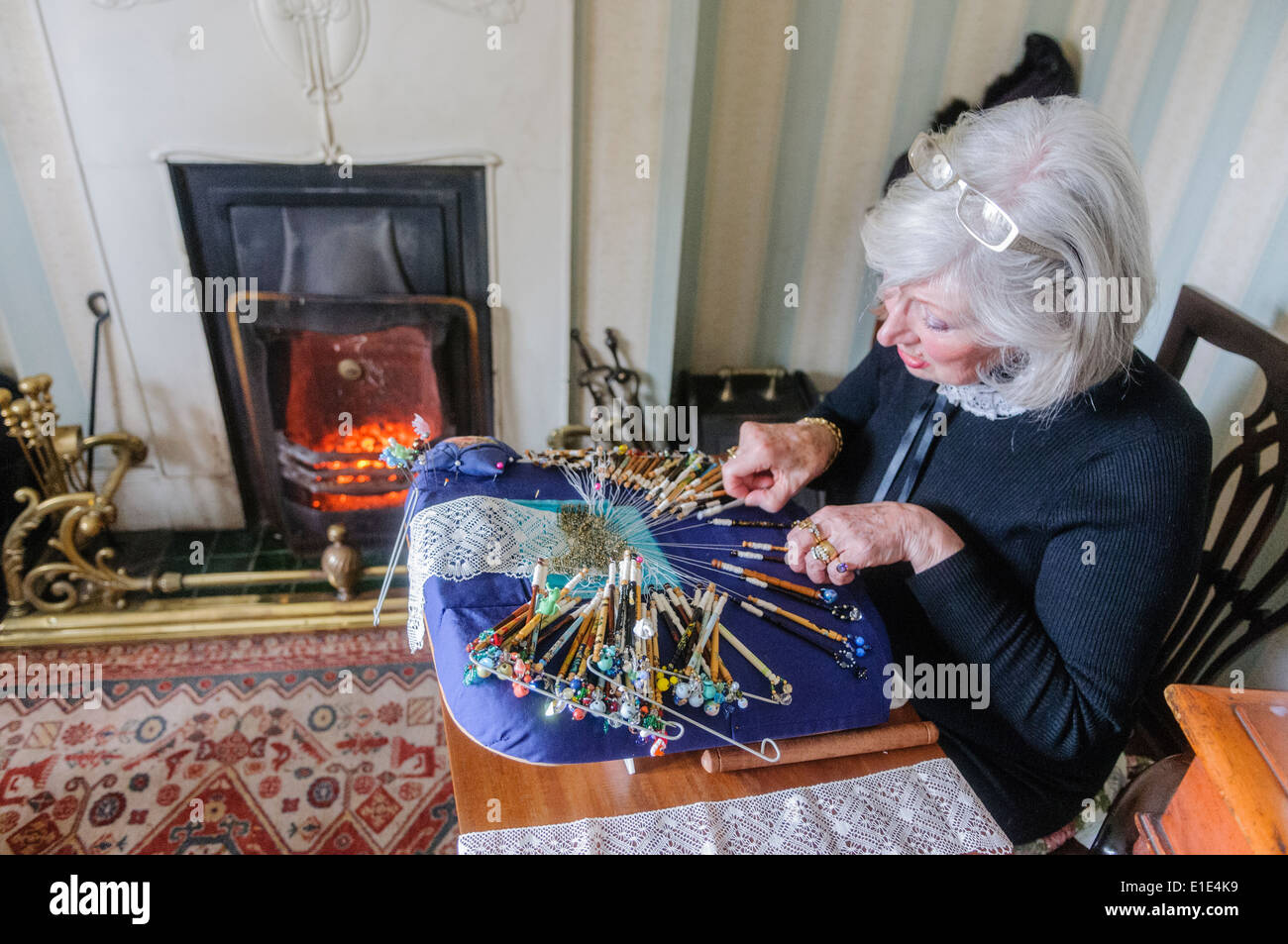 Bobbin Lacemaking High Resolution Stock Photography and Images - Alamy